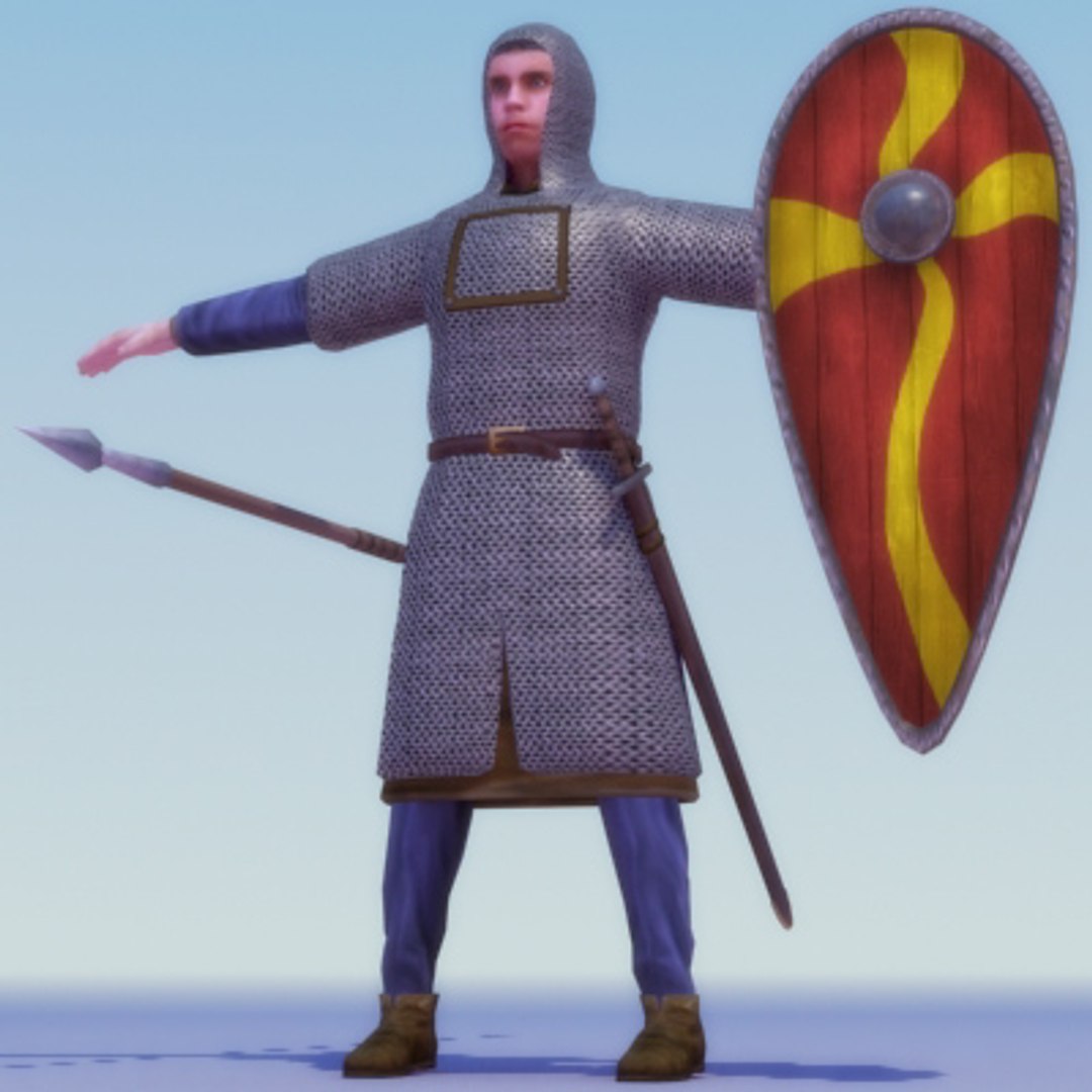 3d Model Norman Knight Games