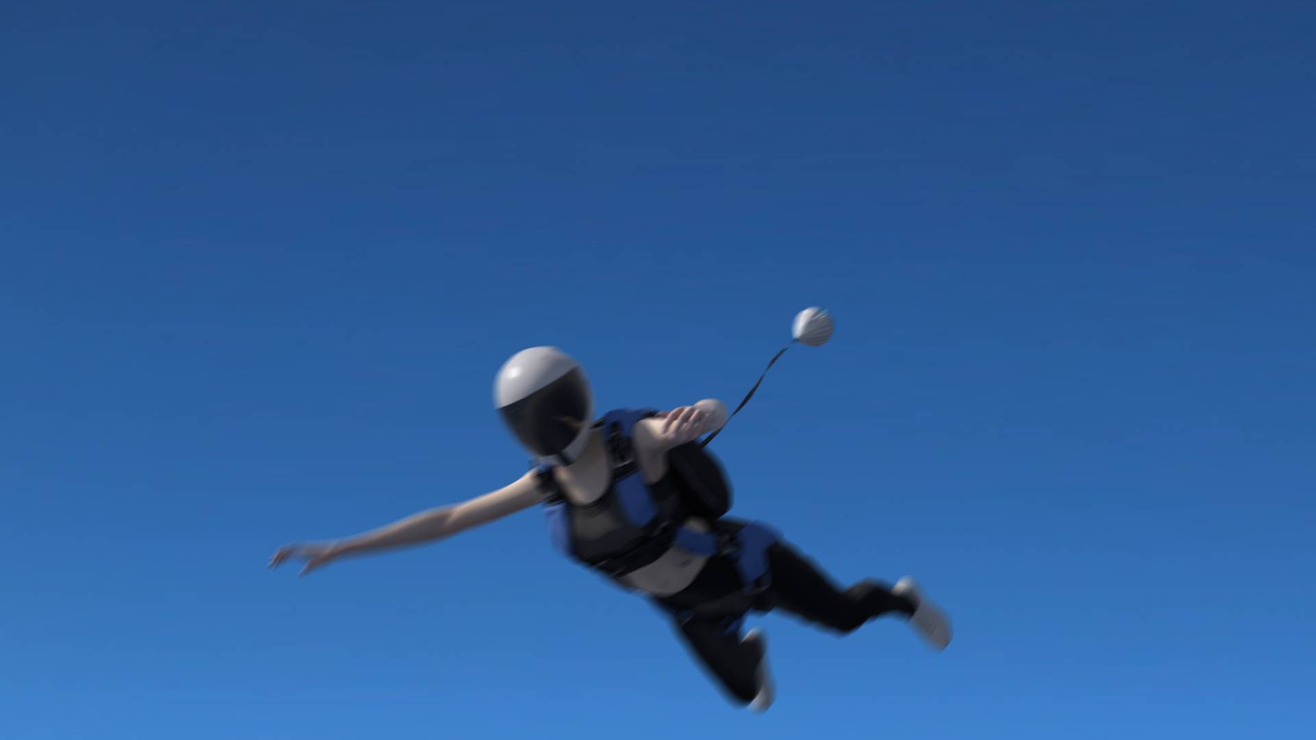 Skydiver Female 3D model - TurboSquid 2133547