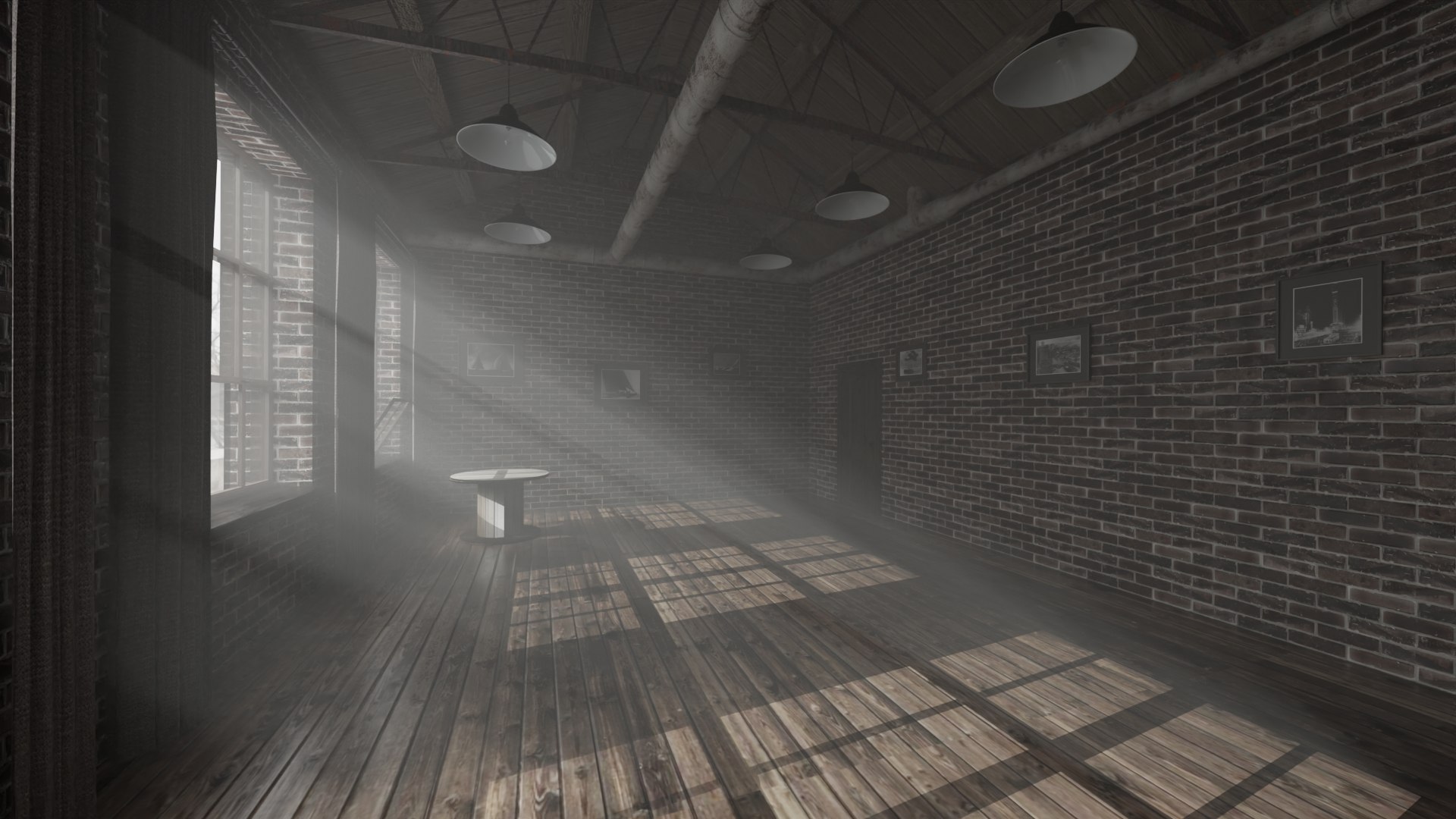 3D Loft Room 1 Model - TurboSquid 1882869
