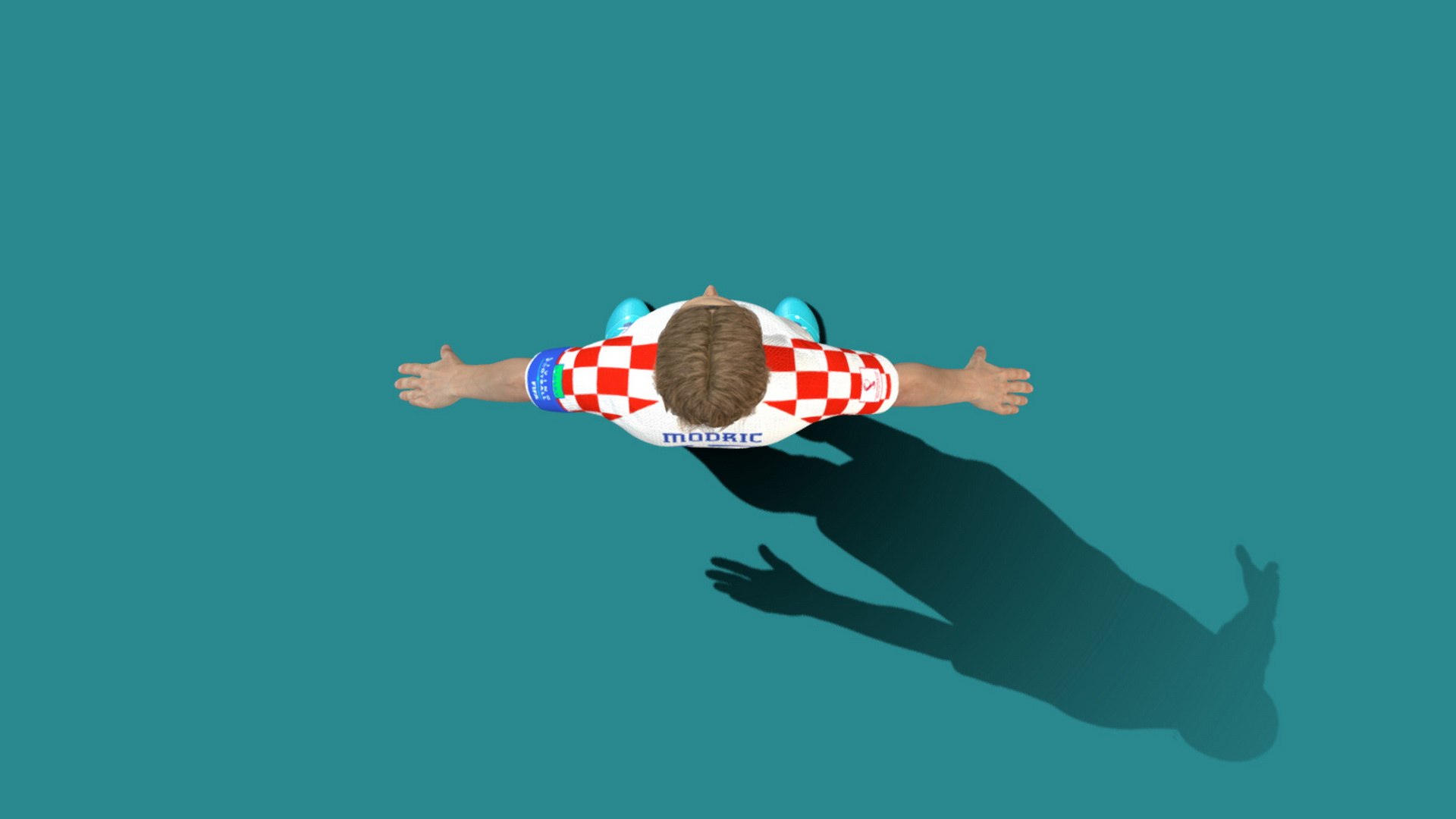 Luka Modric Croatia Model - TurboSquid 2000376