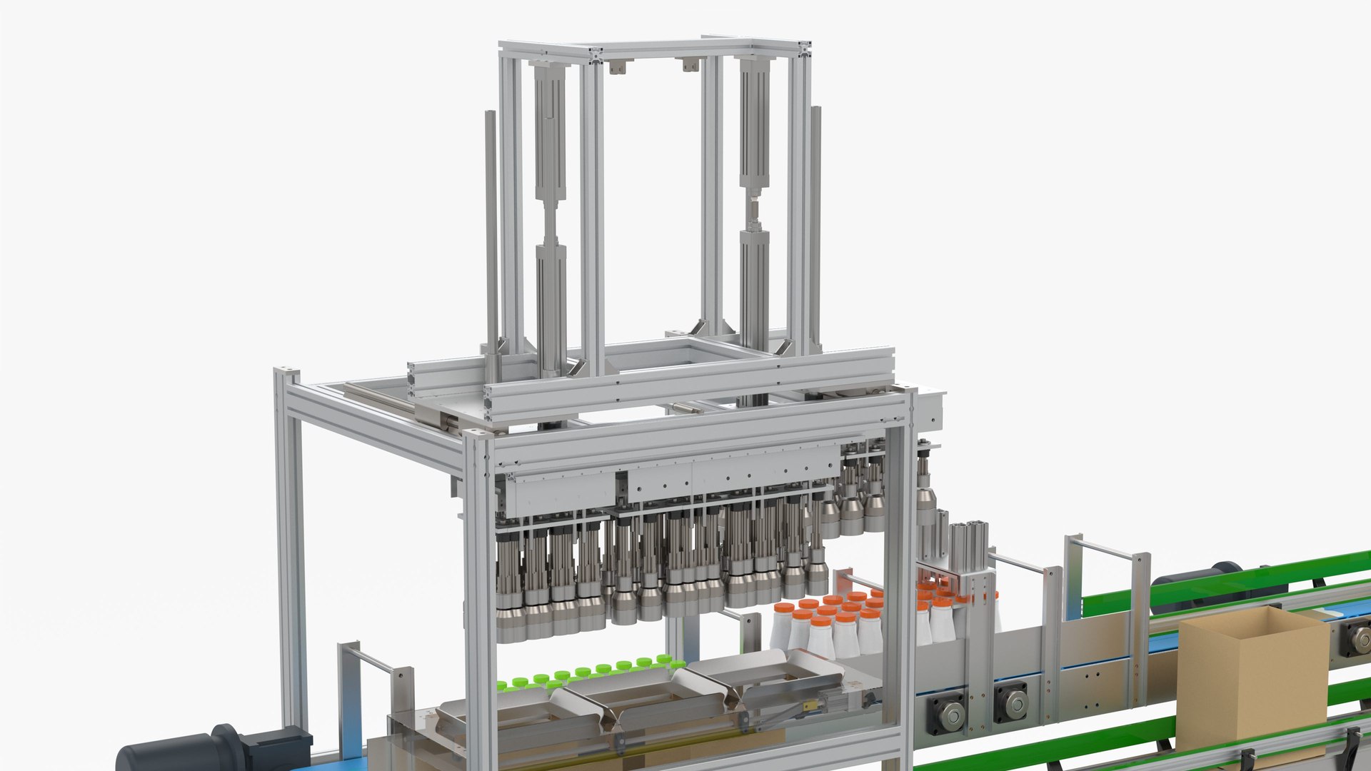 Fully Automatic Box Packing Machine model - TurboSquid 2097350