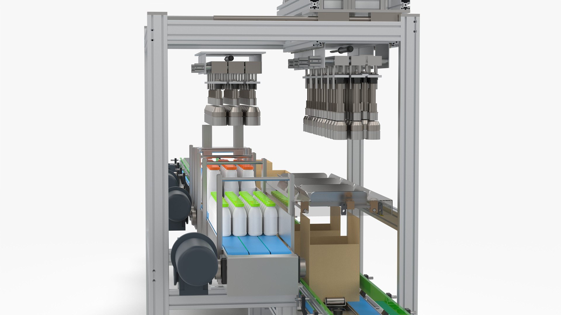Fully Automatic Box Packing Machine model - TurboSquid 2097350