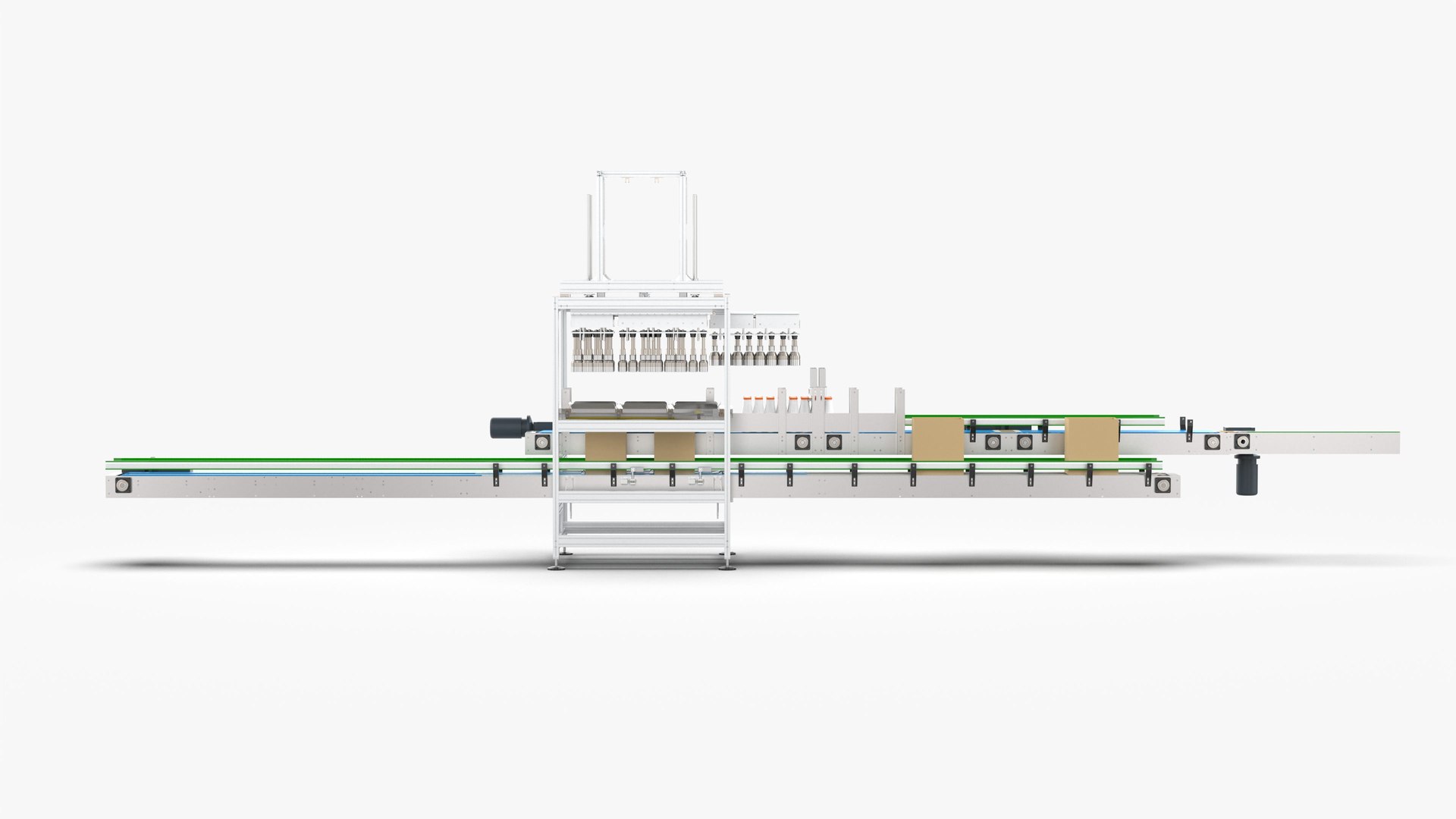 Fully Automatic Box Packing Machine model - TurboSquid 2097350