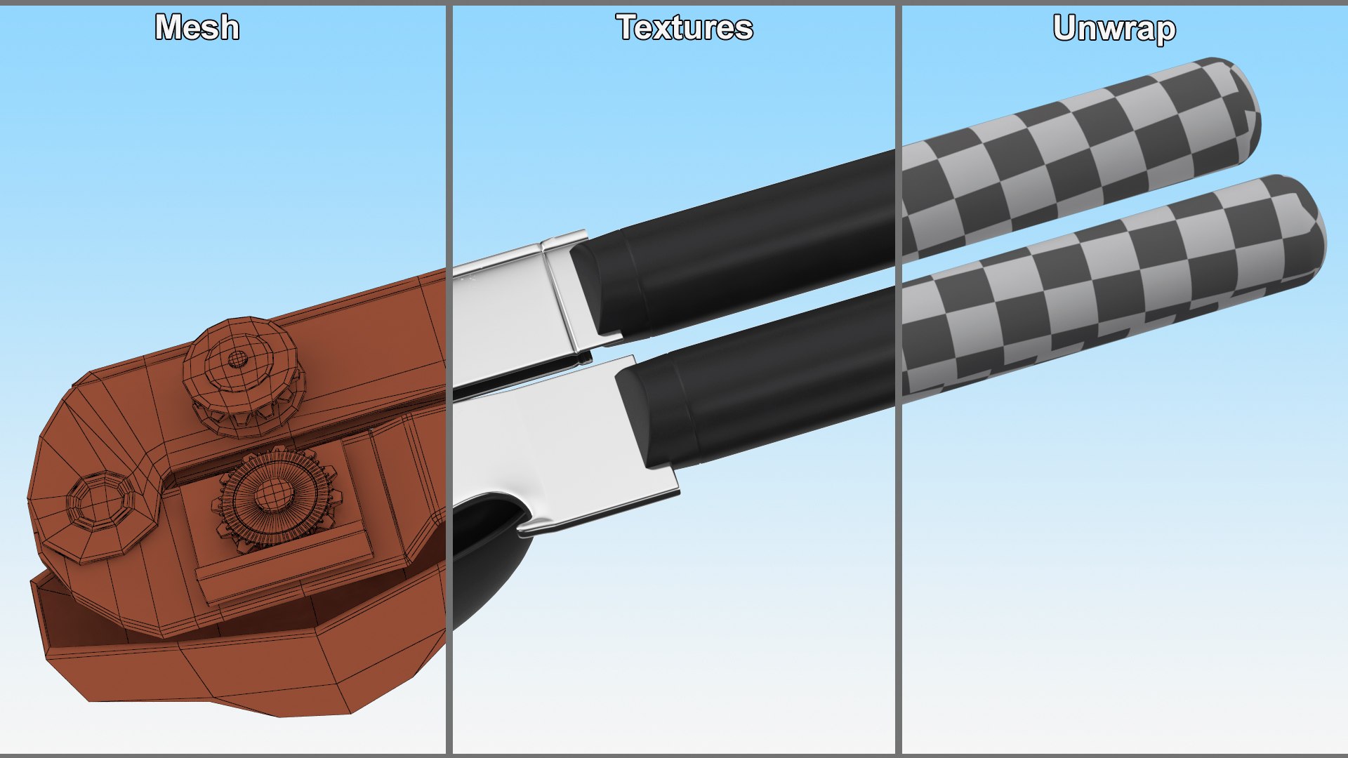 3D model Soft Handled Manual Can Opener - TurboSquid 2128804