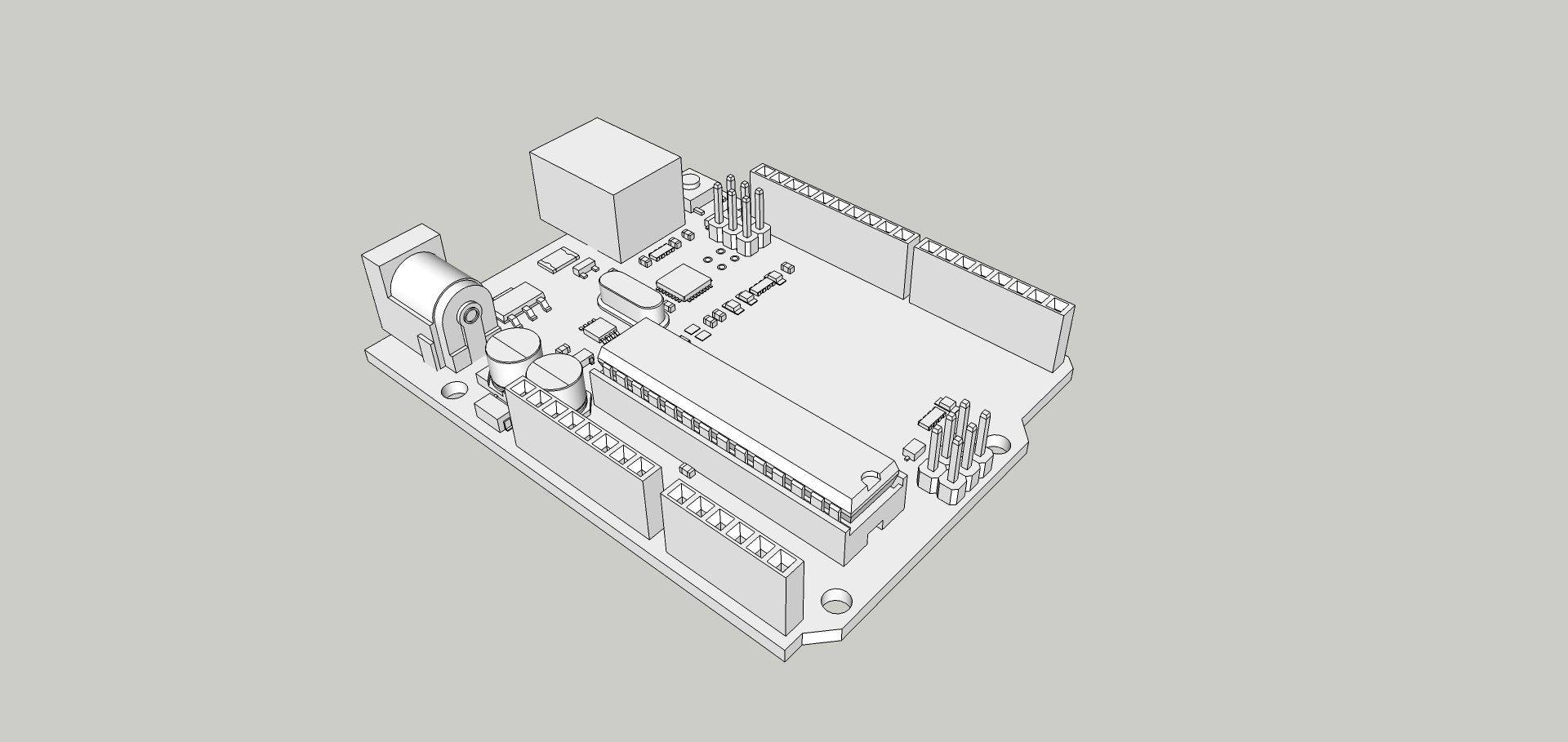 3D Ardu Uno Board Model - TurboSquid 1366181