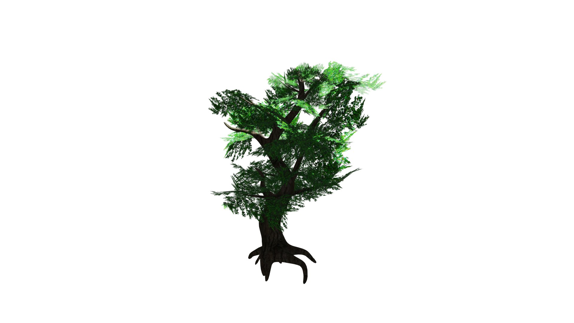 TREES WITH STONE 3D Model - TurboSquid 1958688