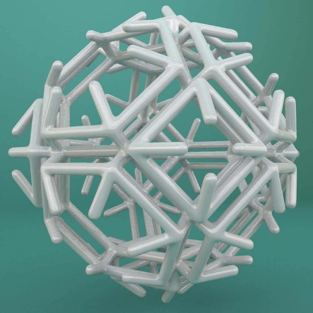 3d Model Geometric Shape