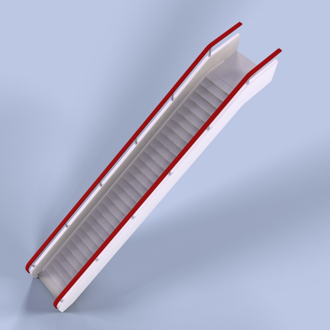 3dsmax Stairs Airplane Air