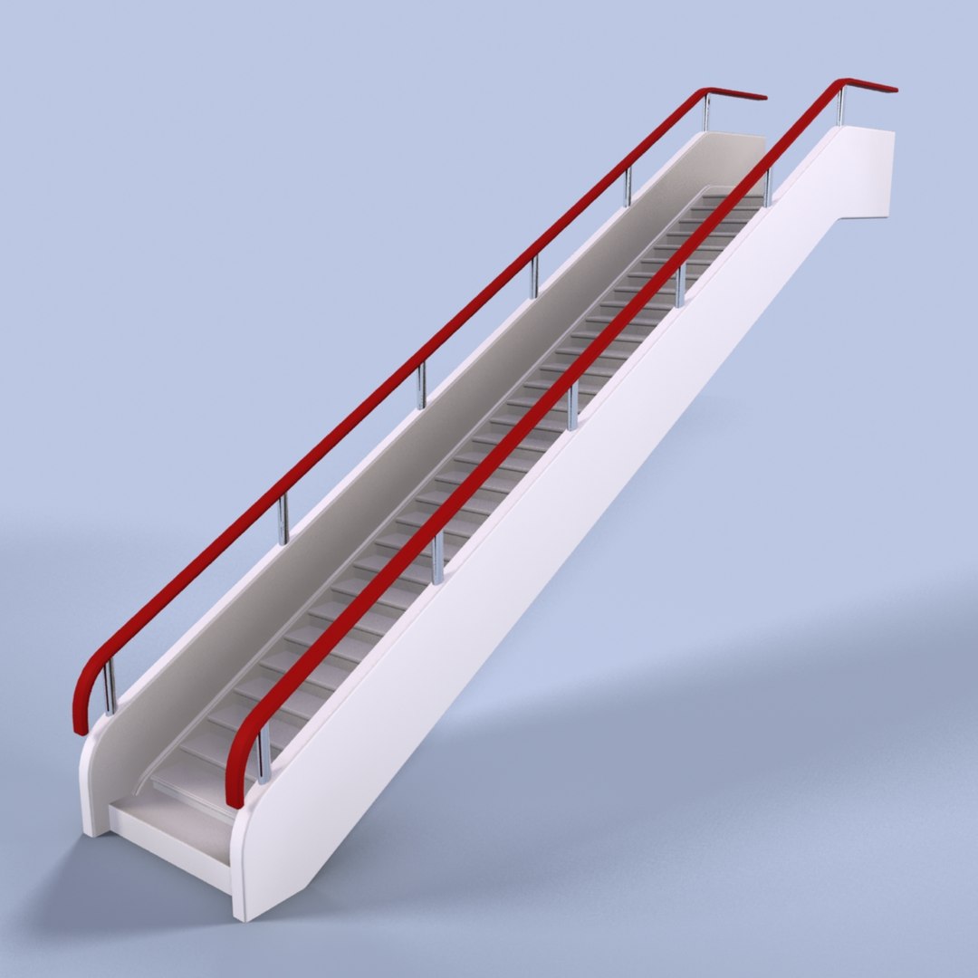 3dsmax Stairs Airplane Air