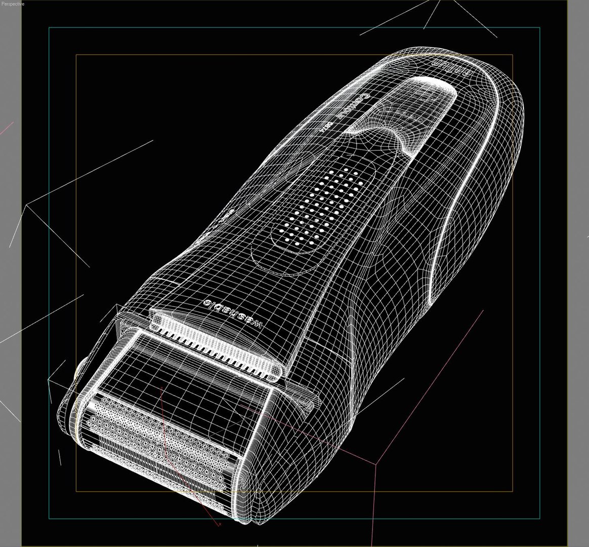 Shavers Epilators Braun 3d Model