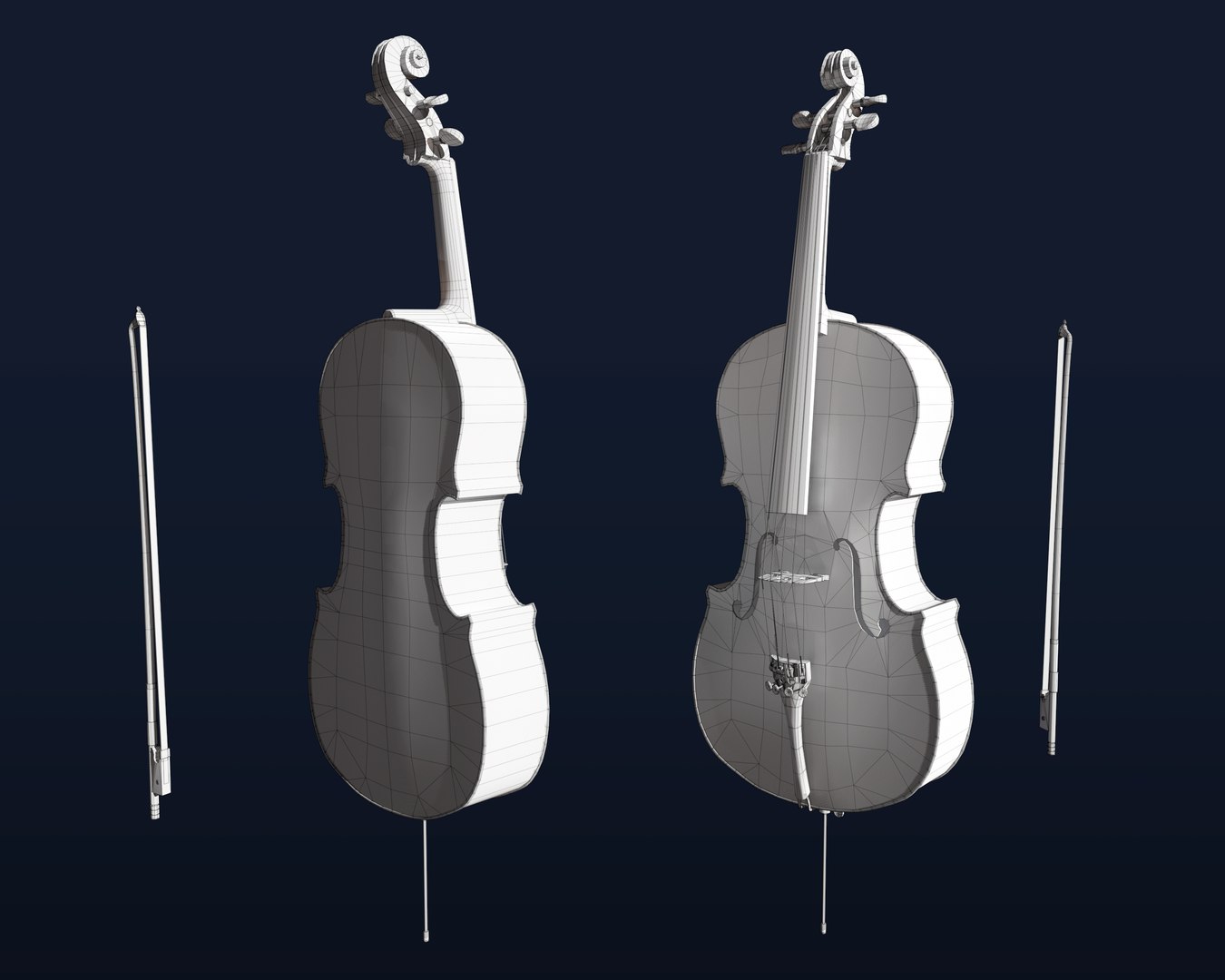 3D Model Cello Classic - TurboSquid 1499970