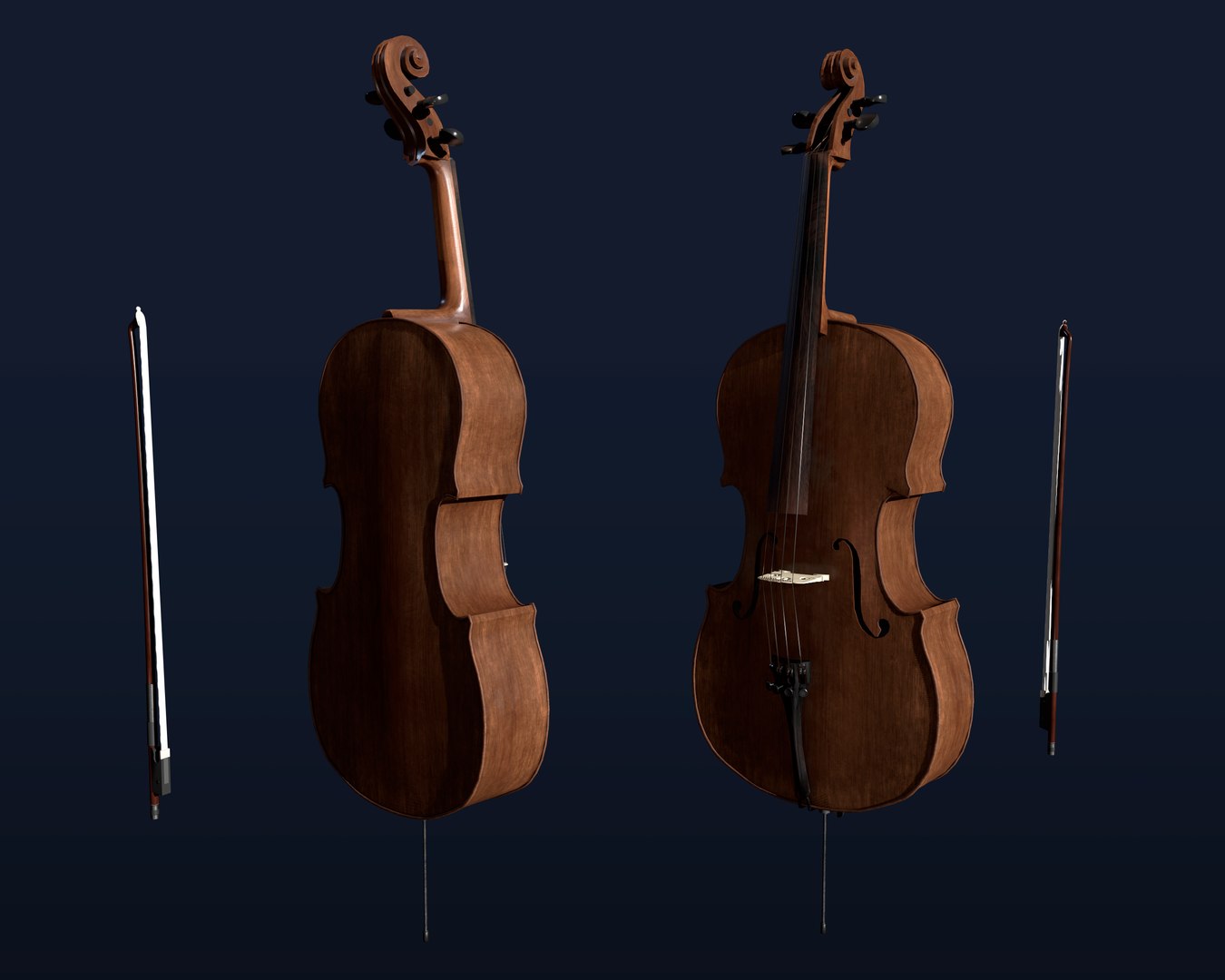 3D Model Cello Classic - TurboSquid 1499970