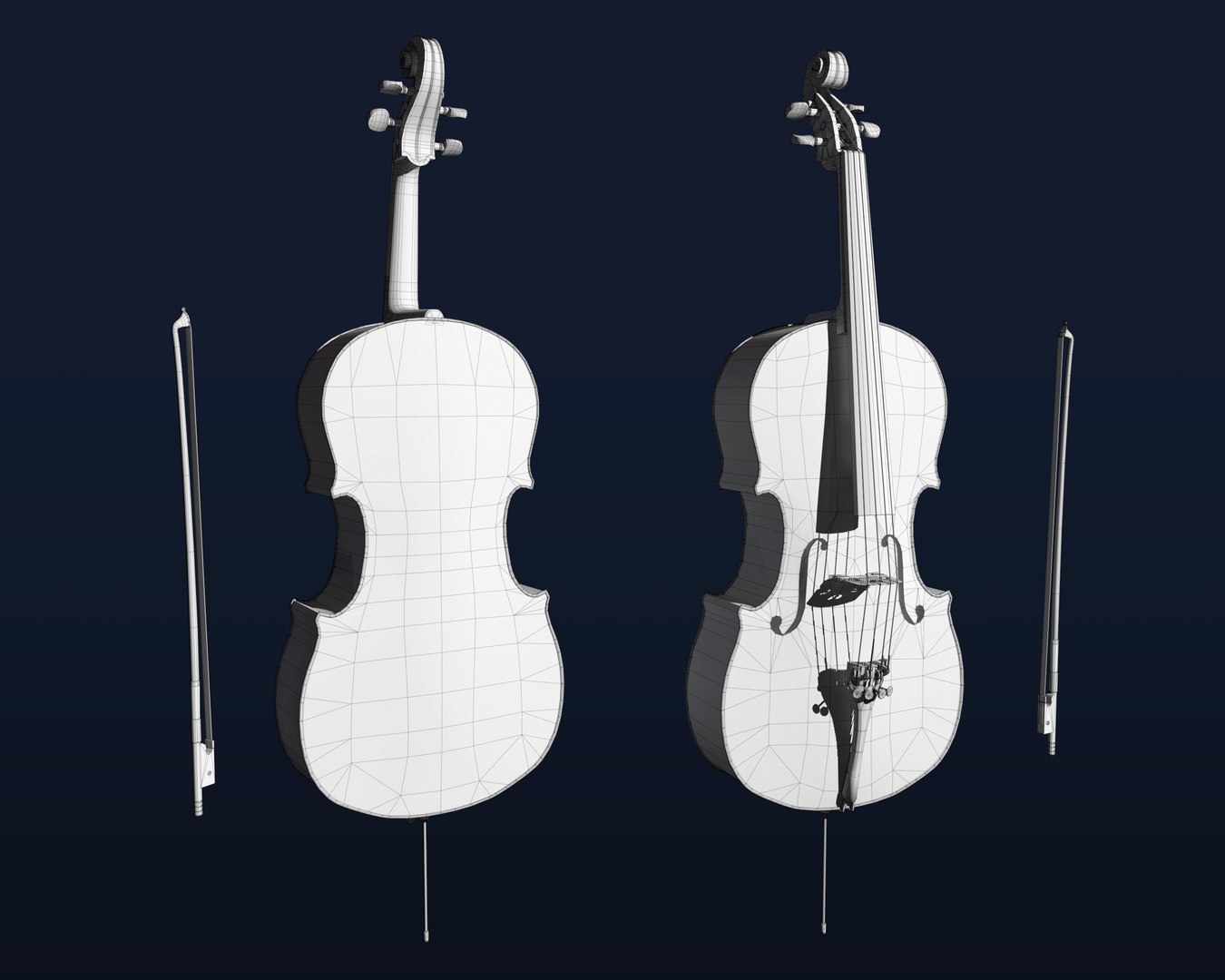 3D Model Cello Classic - TurboSquid 1499970