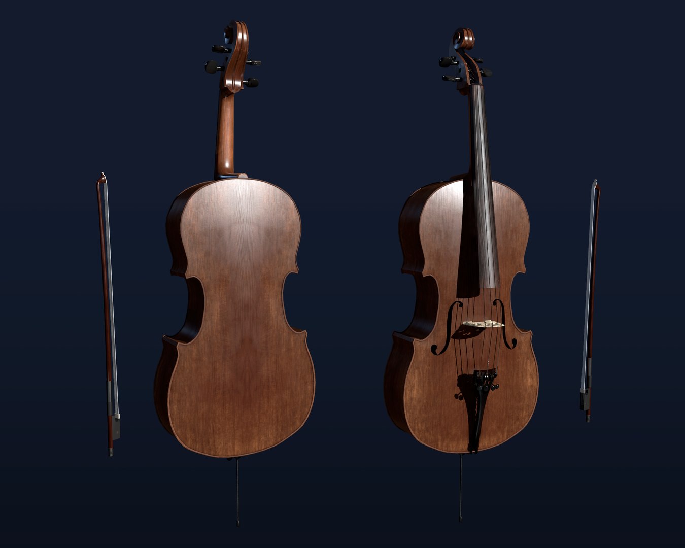 3D Model Cello Classic - TurboSquid 1499970