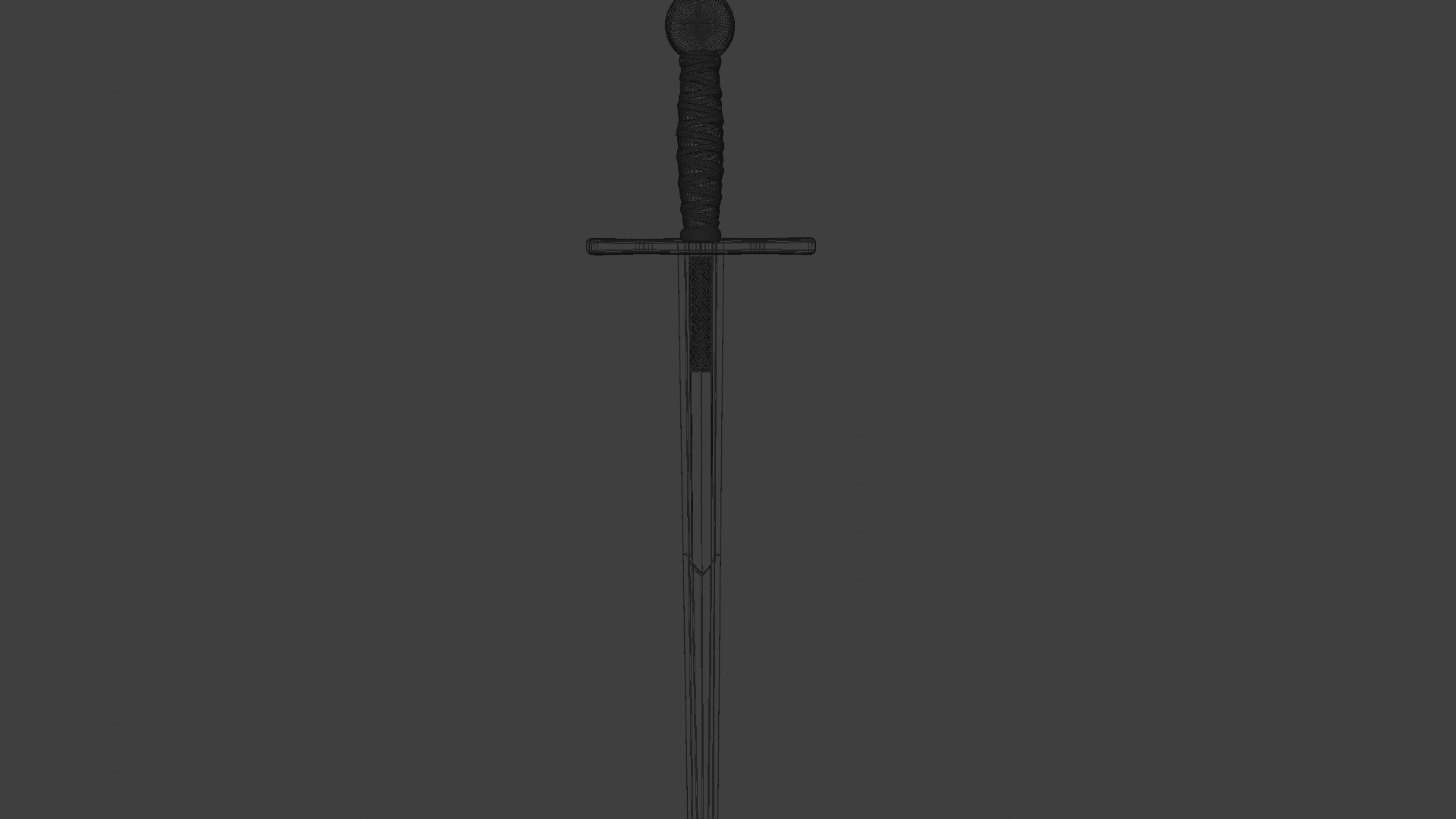 3D Templar Sword Model - TurboSquid 1611861