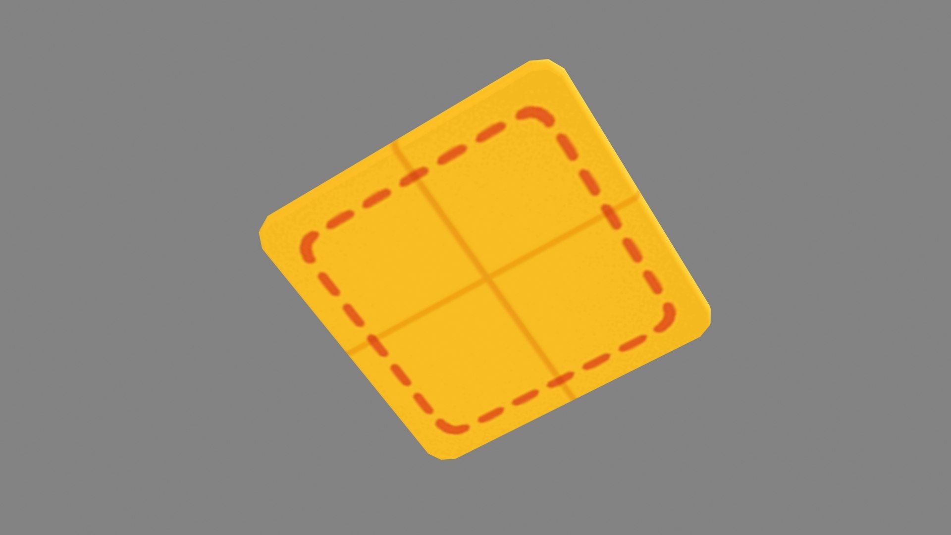 3D Cartoon Floor Mats Low-poly Model - TurboSquid 2112653