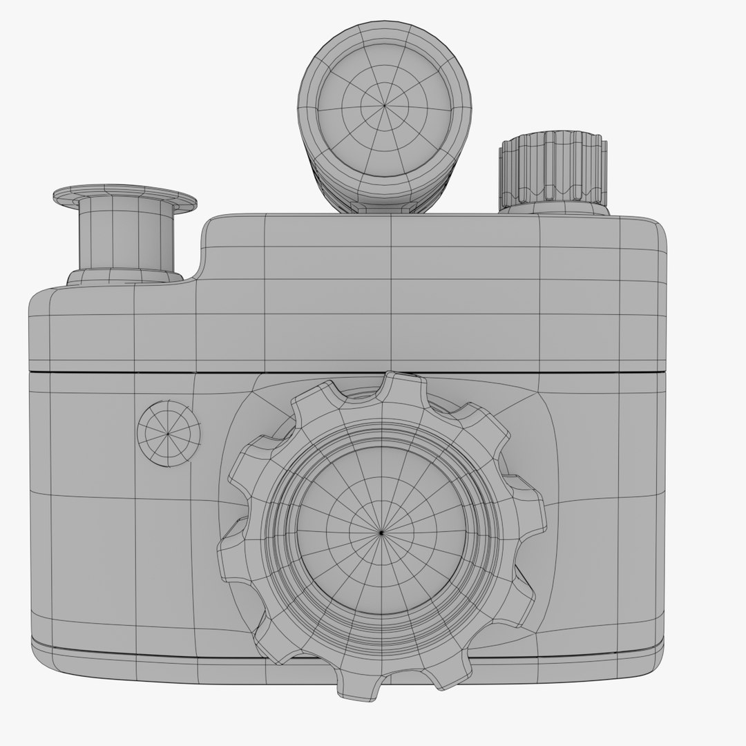 3d Model Toy Camera