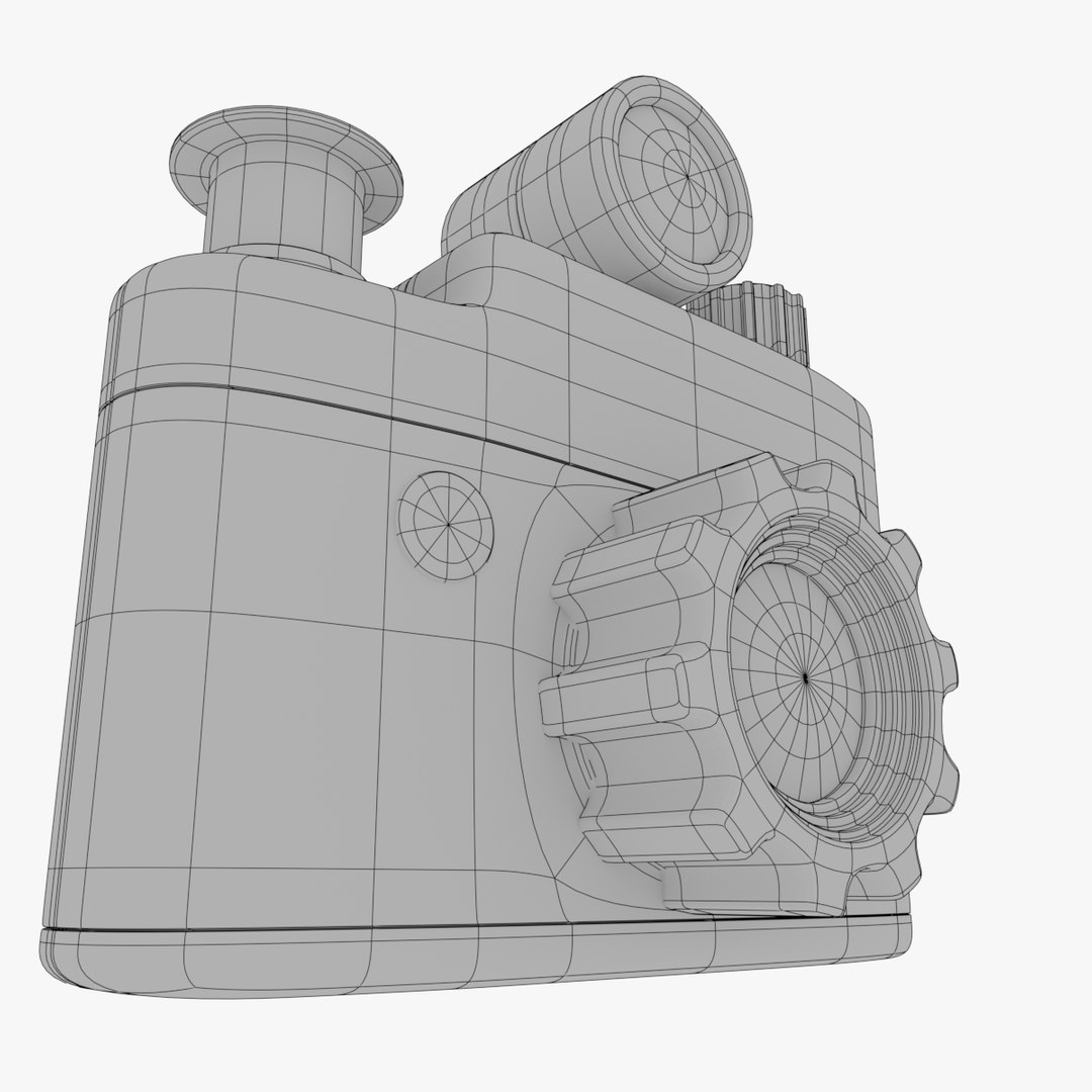 3d Model Toy Camera