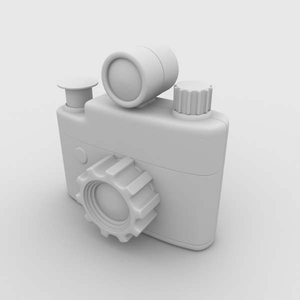 3d model toy camera