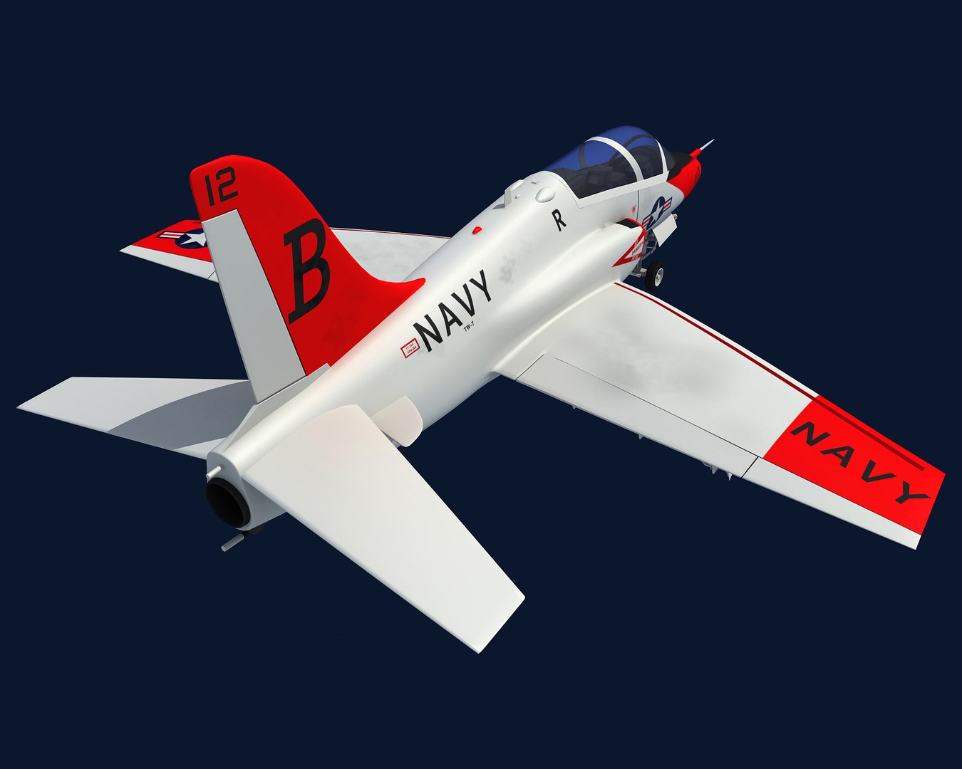 Mcdonnell Douglas T-45 Goshawk 3d Model
