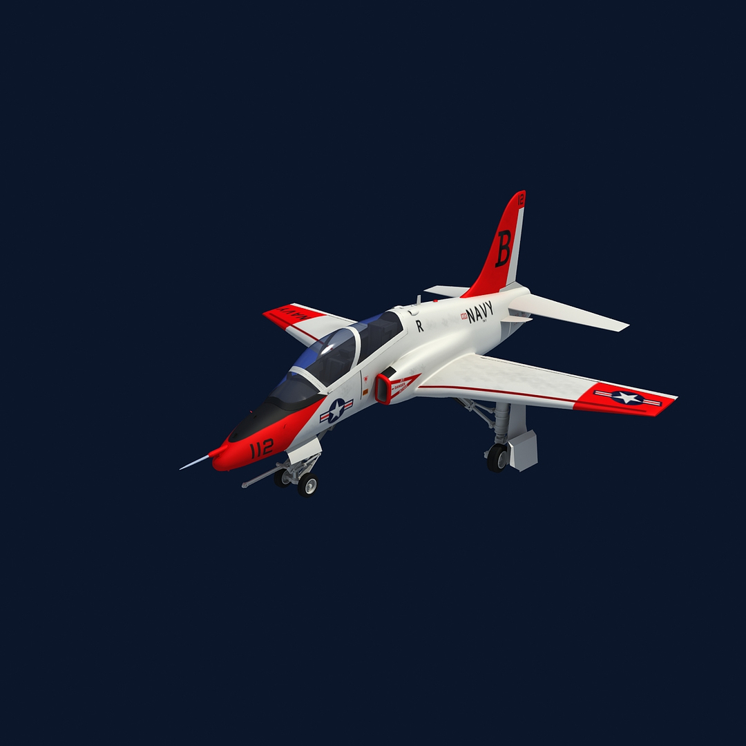 Mcdonnell Douglas T-45 Goshawk 3d Model