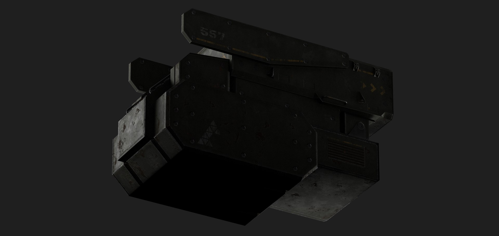 Multiple Rocket Launcher PBR Game Ready Model - TurboSquid 2047889