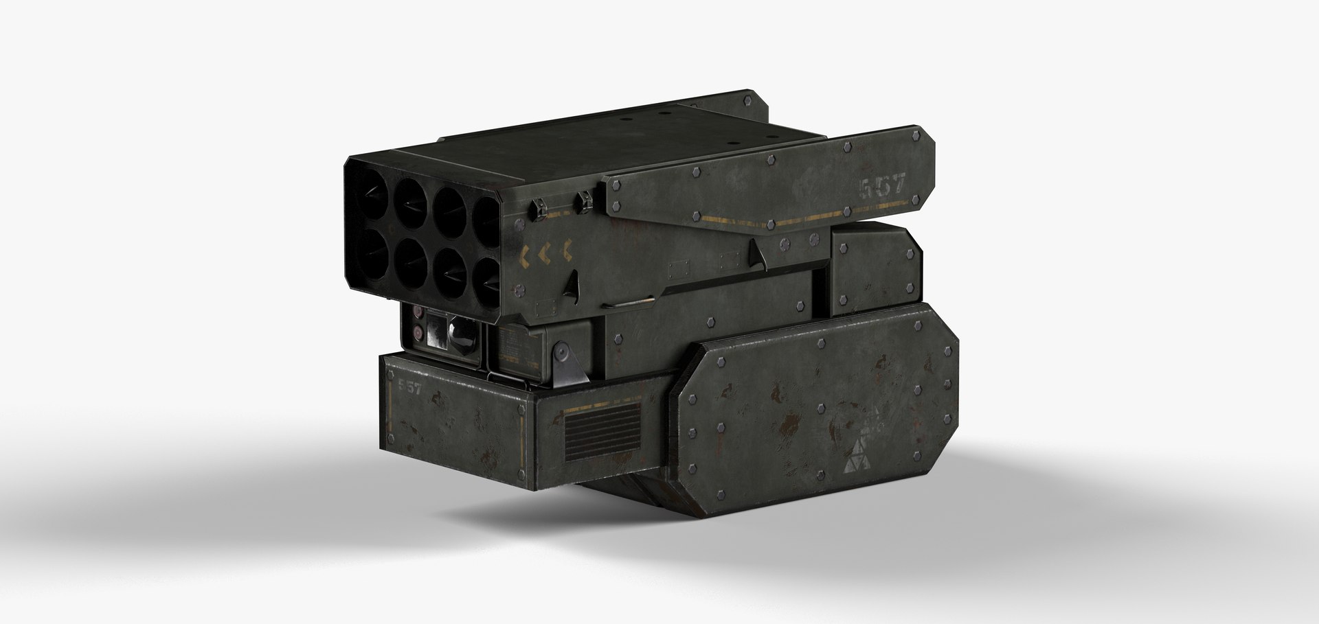 Multiple Rocket Launcher PBR Game Ready Model - TurboSquid 2047889