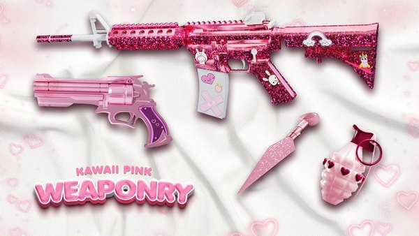Pink Ar15 Hello Kitty