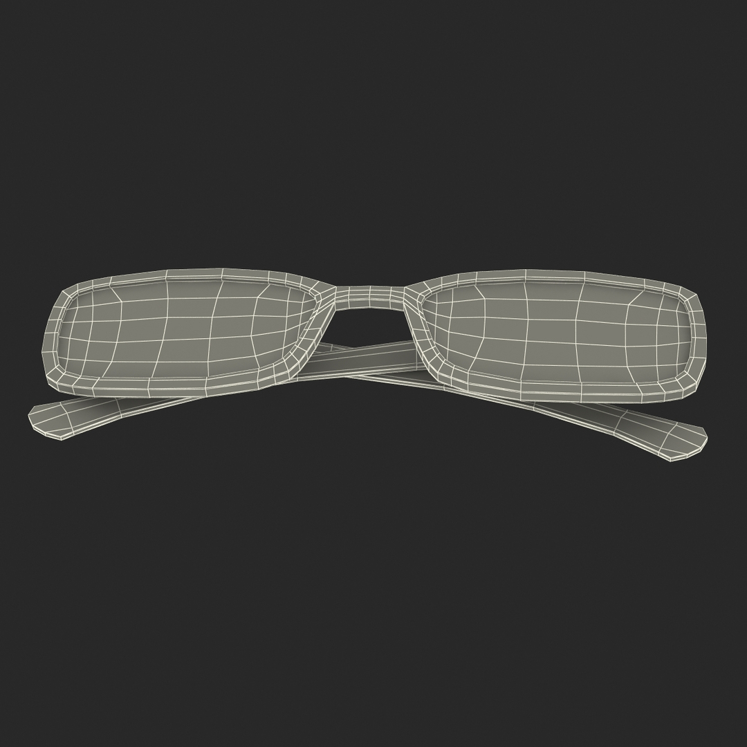 3d Glasses 5 Folded