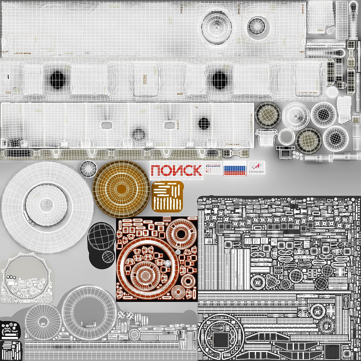 3D iss module poisk mini - TurboSquid 1603717