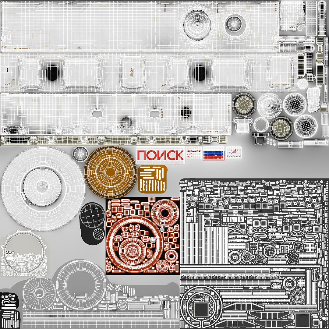 3D iss module poisk mini - TurboSquid 1603717
