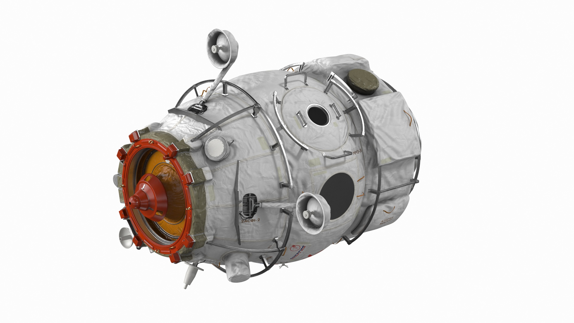3D Iss Module Poisk Mini - TurboSquid 1603717