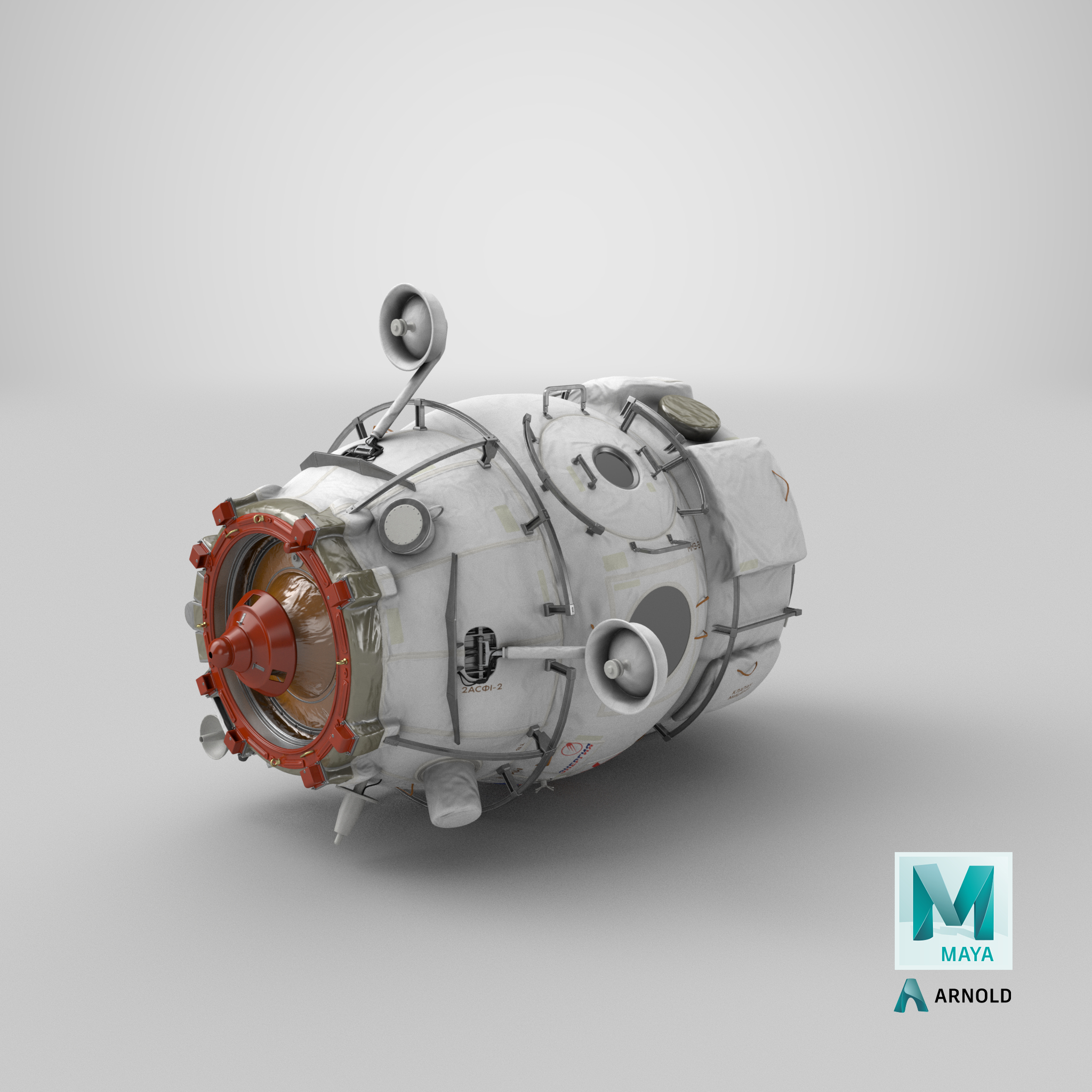 3D iss module poisk mini - TurboSquid 1603717