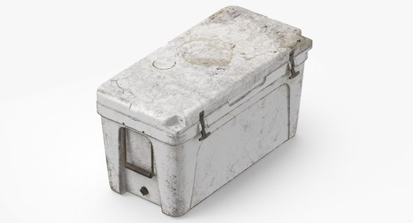 modelo 3d Ice Chest Type 01 Size 01 Clean and Dirty - TurboSquid 2101992