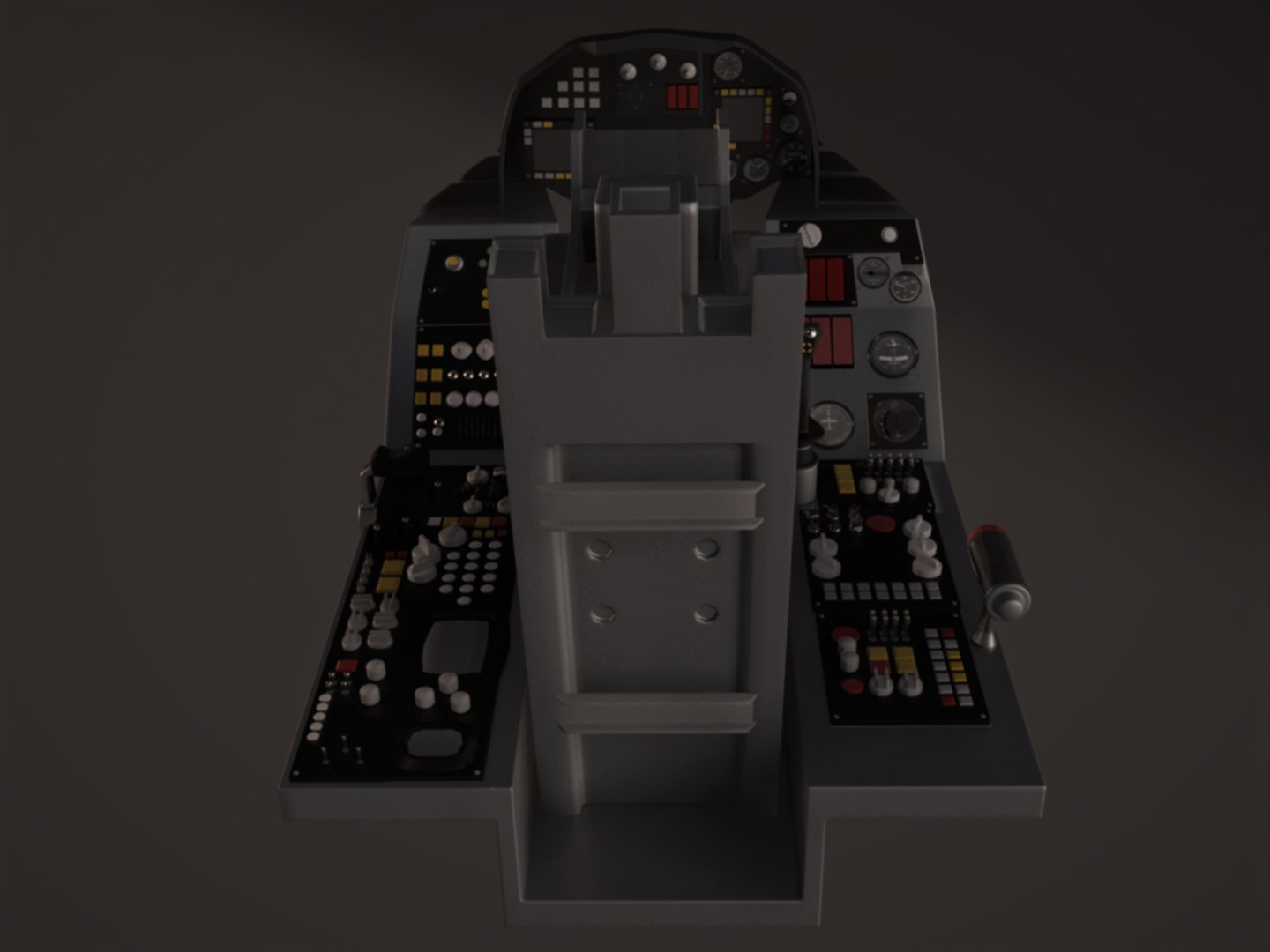 3D Airfighter Cockpit - TurboSquid 1416958