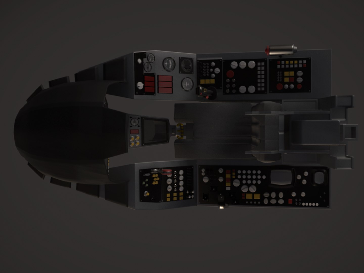 3D Airfighter Cockpit - TurboSquid 1416958