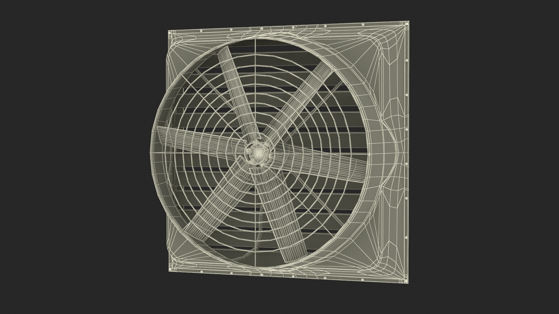 Roof Fan Module 3D Model - TurboSquid 2320971
