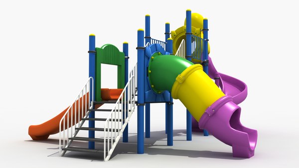 3d outdoor playground model