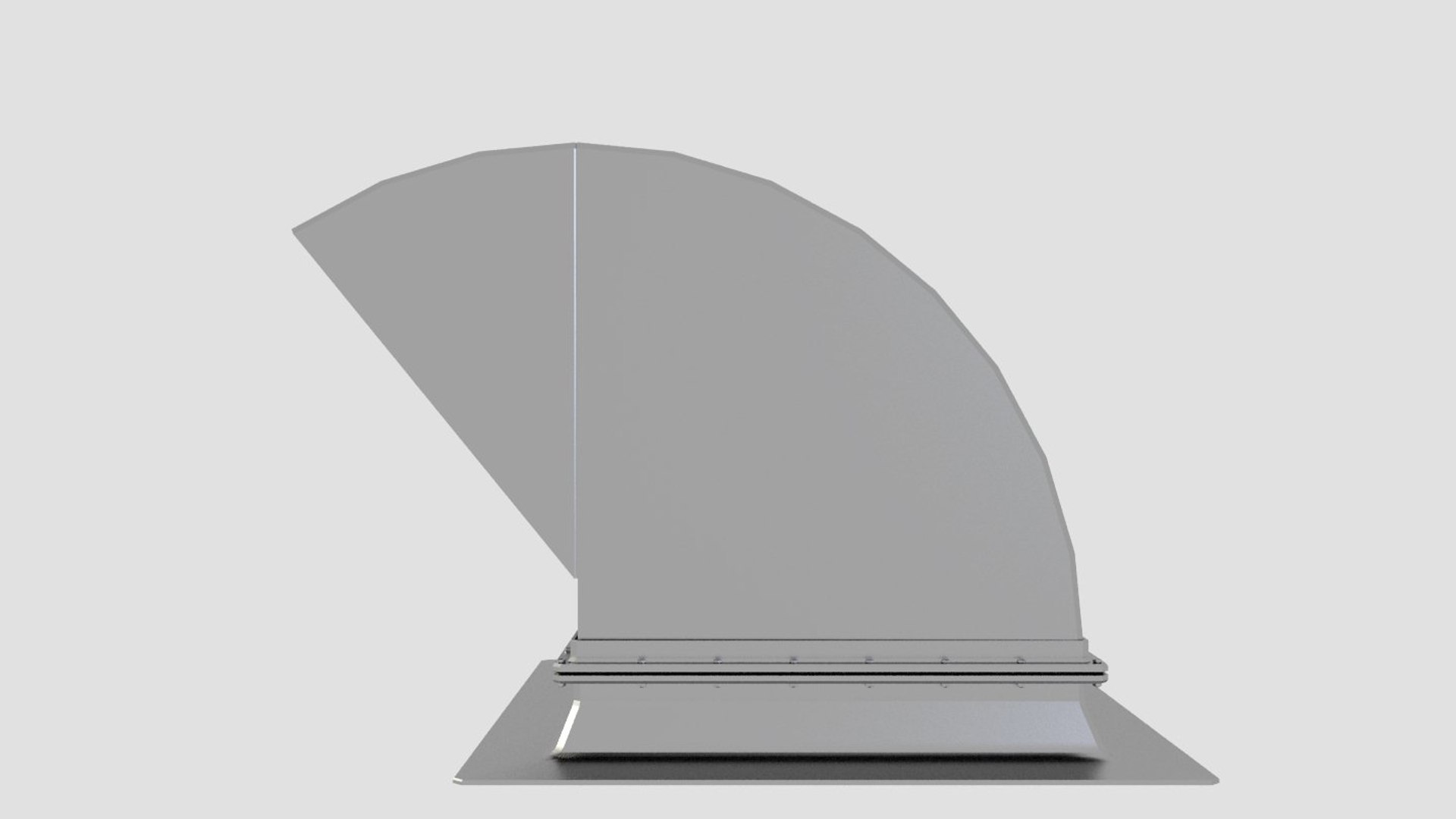 Ventilation Fan Roof 3D Model - TurboSquid 1525873