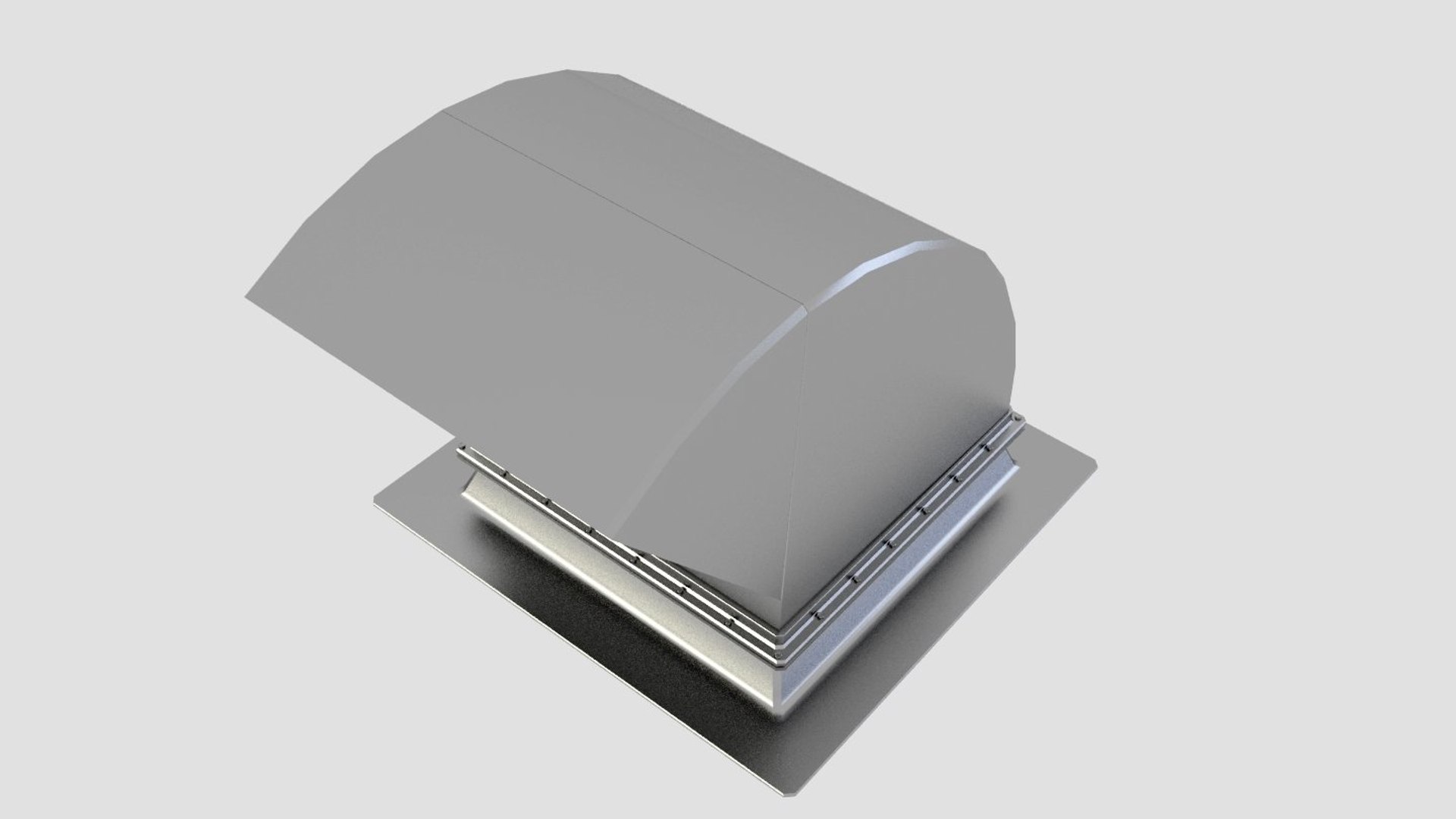 Ventilation Fan Roof 3D Model - TurboSquid 1525873