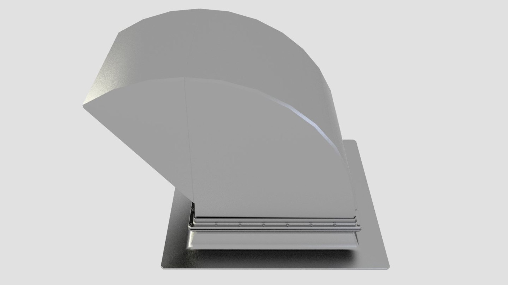 Ventilation Fan Roof 3D Model - TurboSquid 1525873