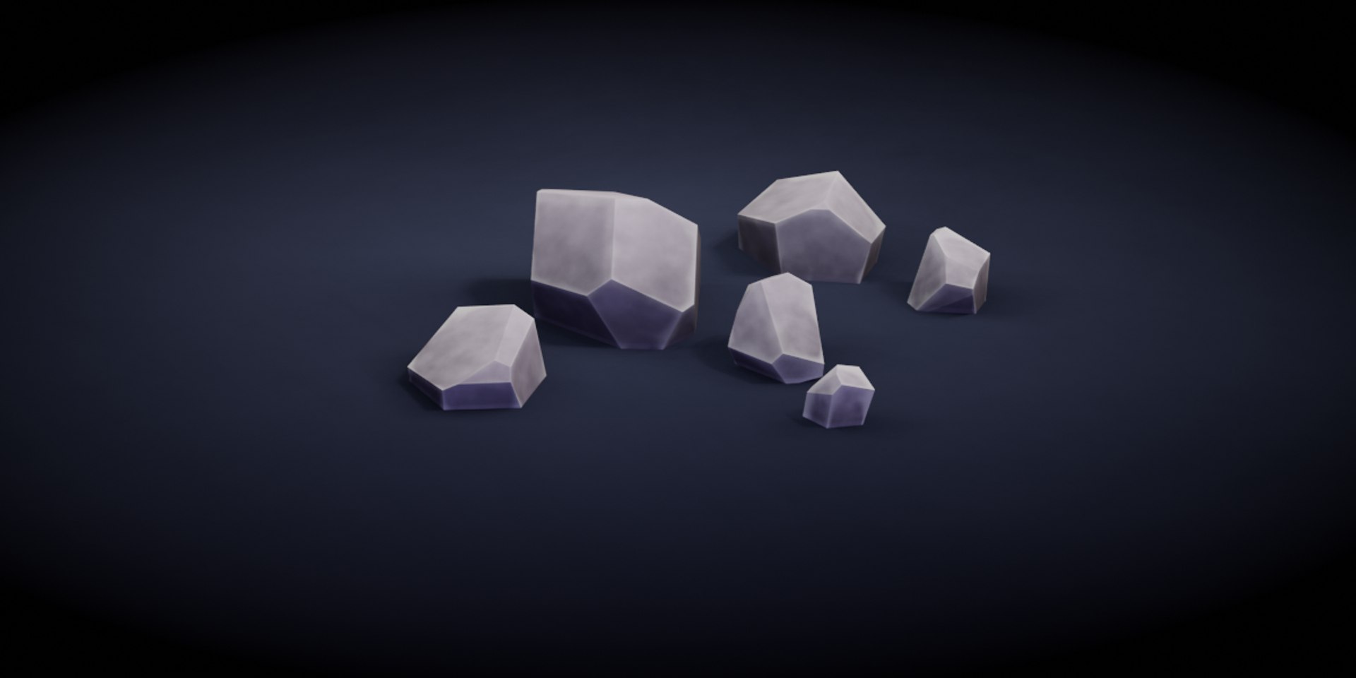 Low Poly Stones 3D - TurboSquid 2063121