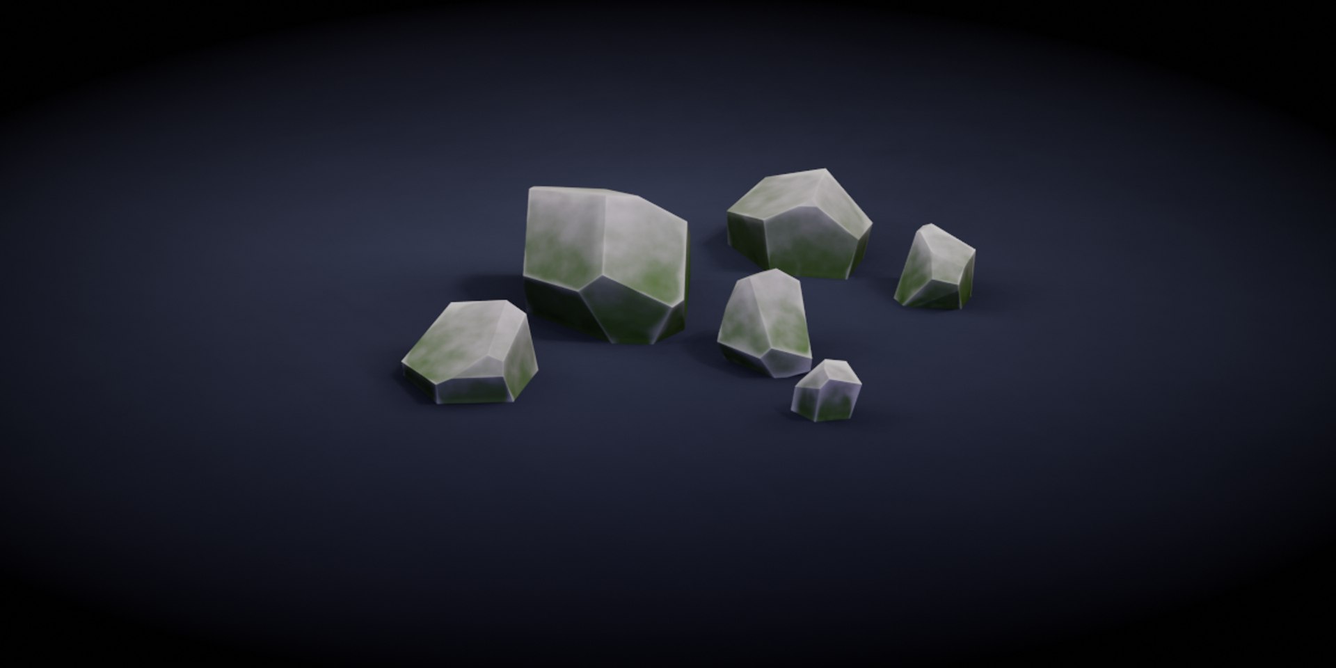 Low Poly Stones 3D - TurboSquid 2063121