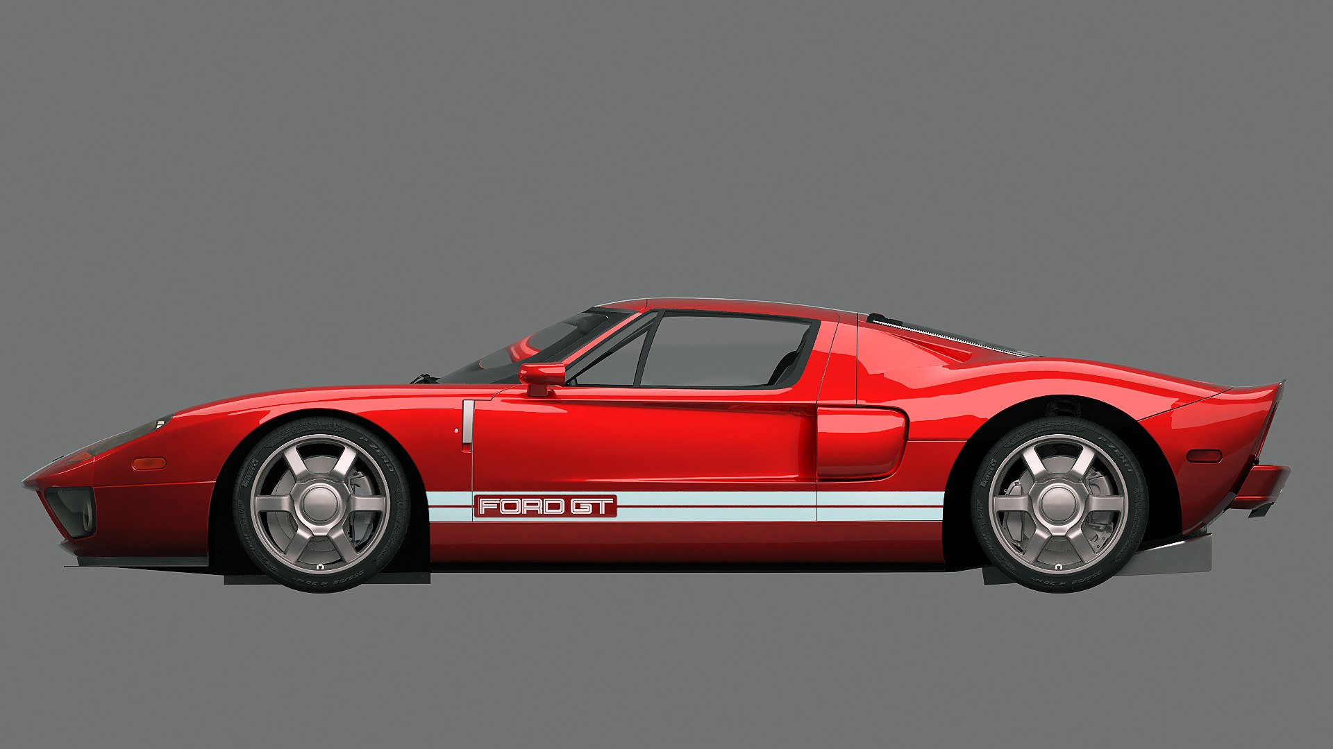 2005 Ford GT 3D Model - TurboSquid 2301319