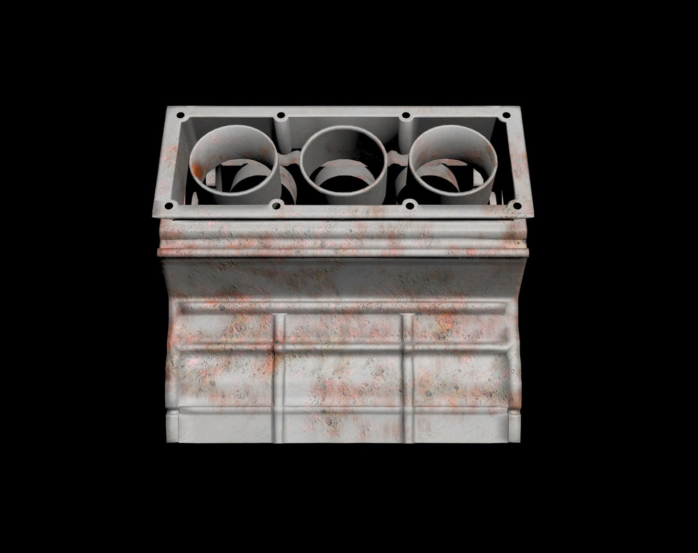 V6 Engine Block 3D Model - TurboSquid 2074250