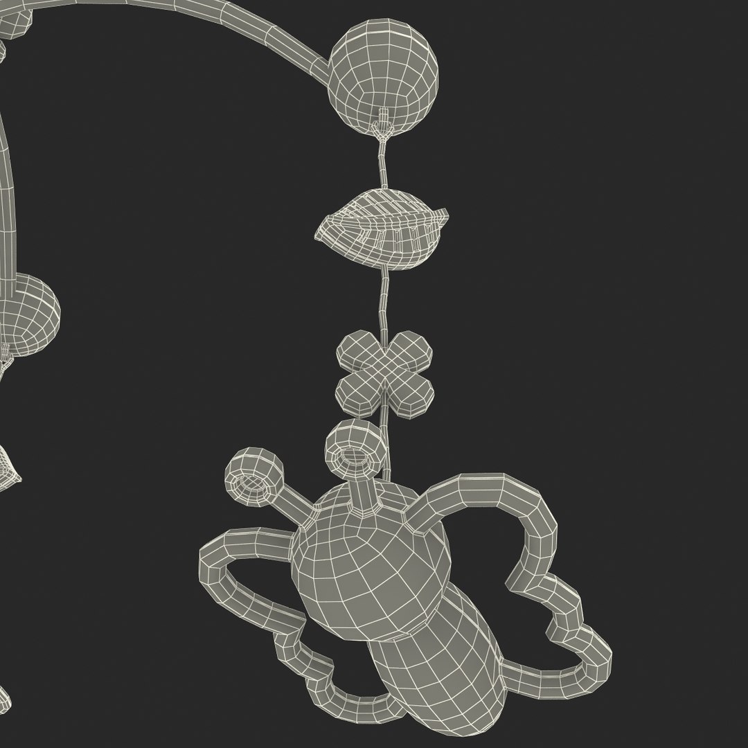 3d bedside rotating bed bell