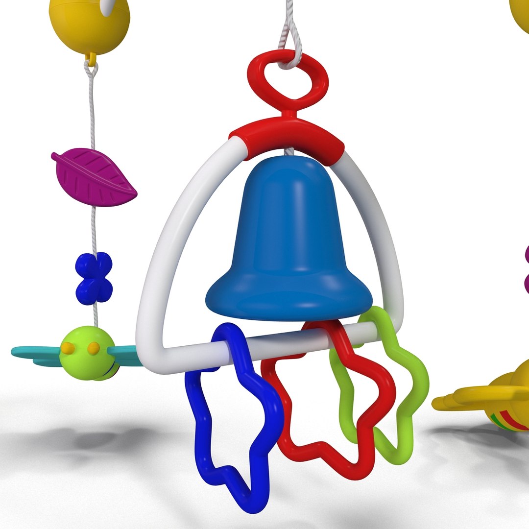 3d bedside rotating bed bell