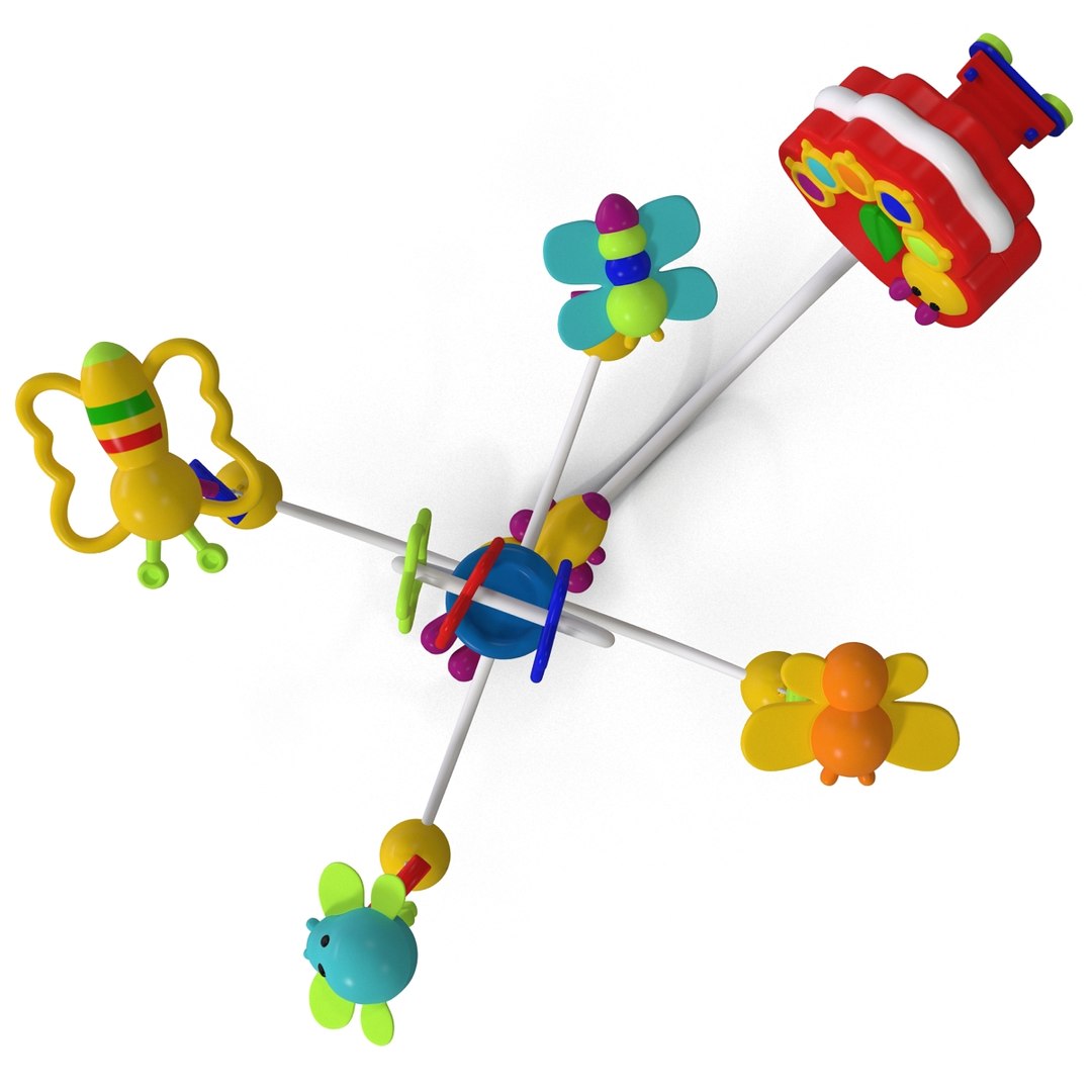 3d bedside rotating bed bell