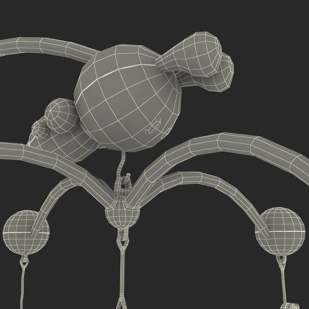 3d bedside rotating bed bell