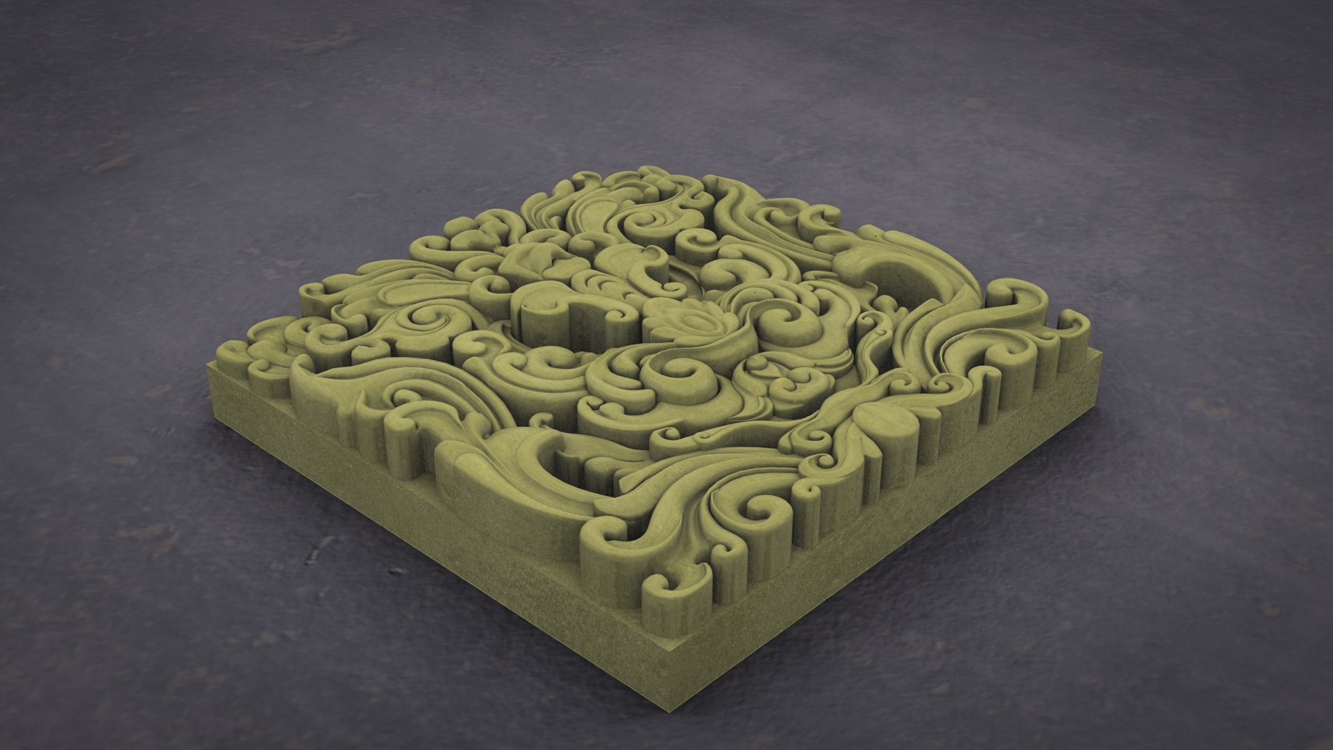 Carved 06MM Stone Inscriptions 3D - TurboSquid 2103316